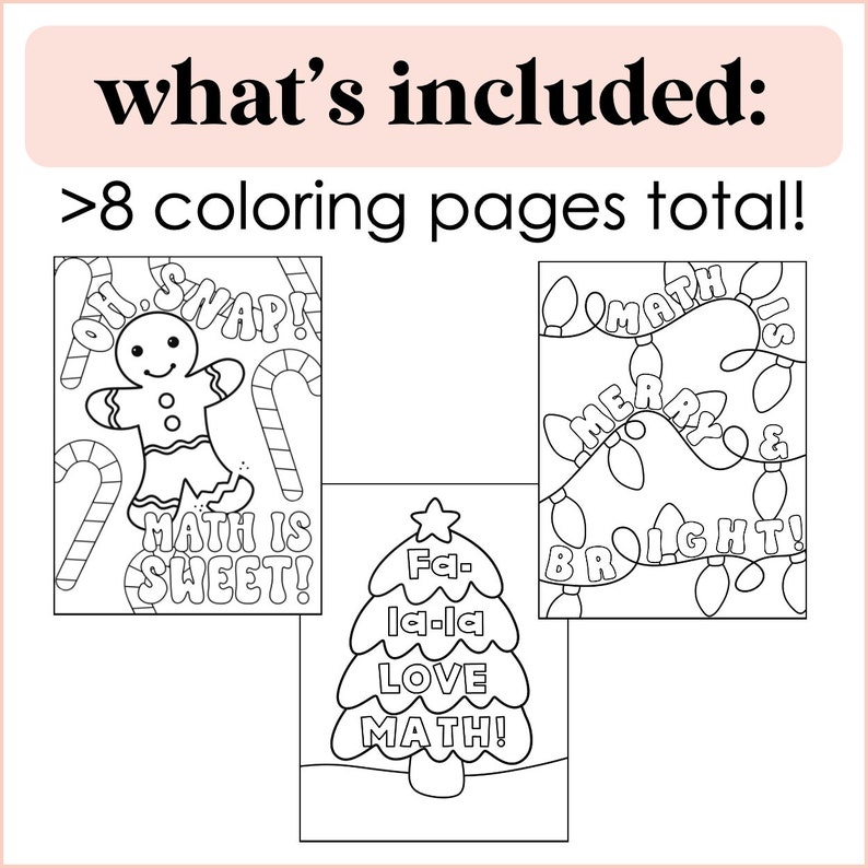 Coloring Pages for Kids, Winter Coloring Pages, Math Coloring Pages ...