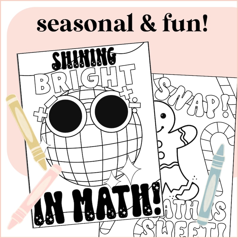 Coloring Pages for Kids, Winter Coloring Pages, Math Coloring Pages ...