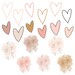 Heart Clip Art, Boho Heart Clip Heart, Valentine's Day, Boho Clip Art ...