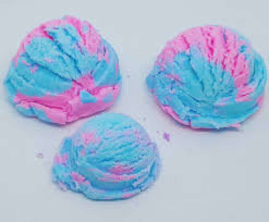 BUBBLEGUM BUBBLE SCOOPS Solid Bath Bars Gift Box of Scoops 4 Scoops in a Box - Etsy