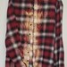 Distressed Flannel Shirt Bleached Flannel Womens Flannel - Etsy