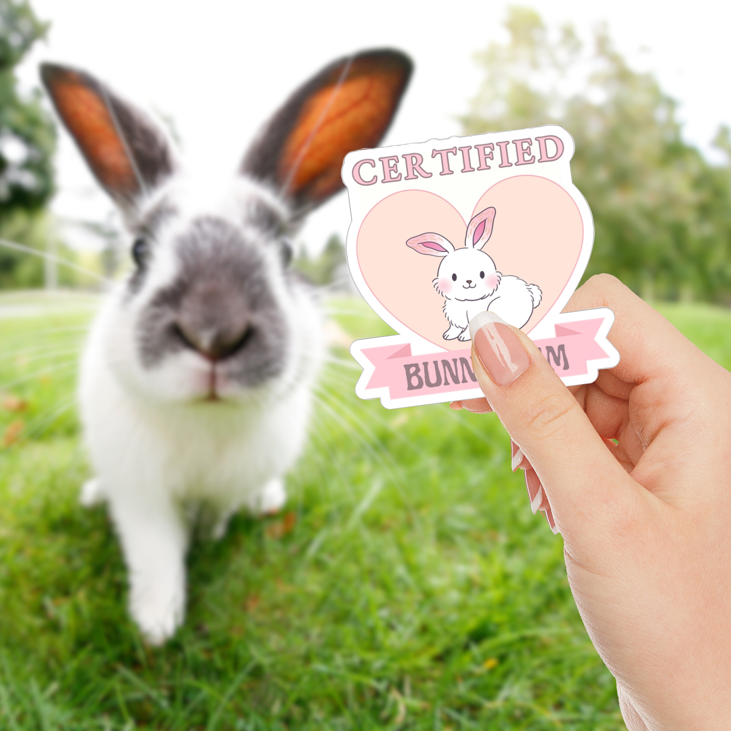 Bunny Sticker, Cute Rabbit Sticker, Bunny Mom, Cute Planner Stickers ...