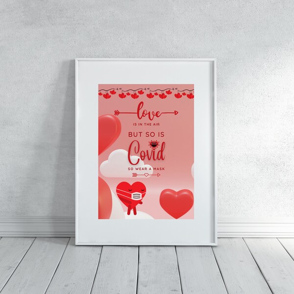 Valentines Day Covid - Etsy