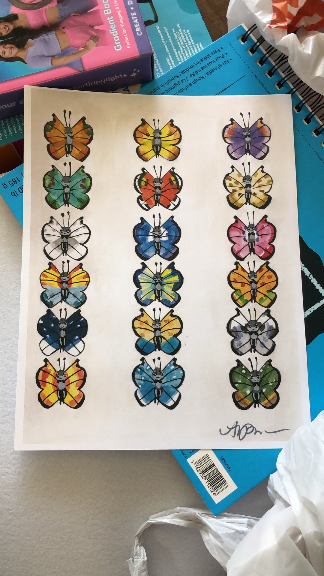Vivillon of the World Mixed Media Digital Download - Etsy