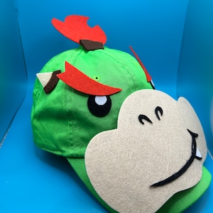 Bowser Jr Style Hat - Etsy