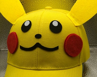 Pokemon Hat Pikachu OR Surprised Pikachu - Etsy