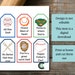 Printable Baseball Father's Day Gift Tags for Dad Gift Baseball Gift ...