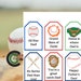 Printable Baseball Father's Day Gift Tags for Dad Gift Baseball Gift ...