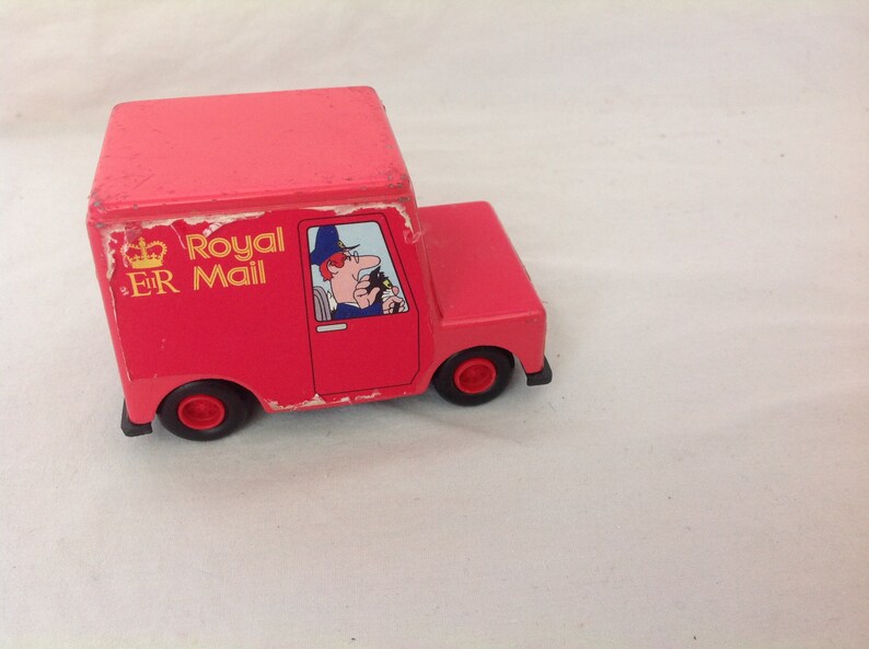 Vintage 1983 Postman Pat Van Stickers Woodland Amination ERTL - Etsy
