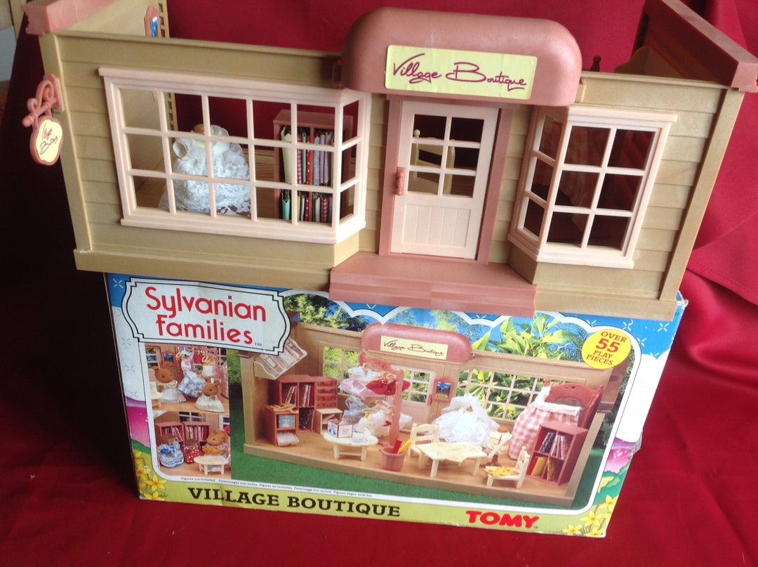 Sylvanian Families Calico Critters Village Boutique 100% Complete 1995 ...