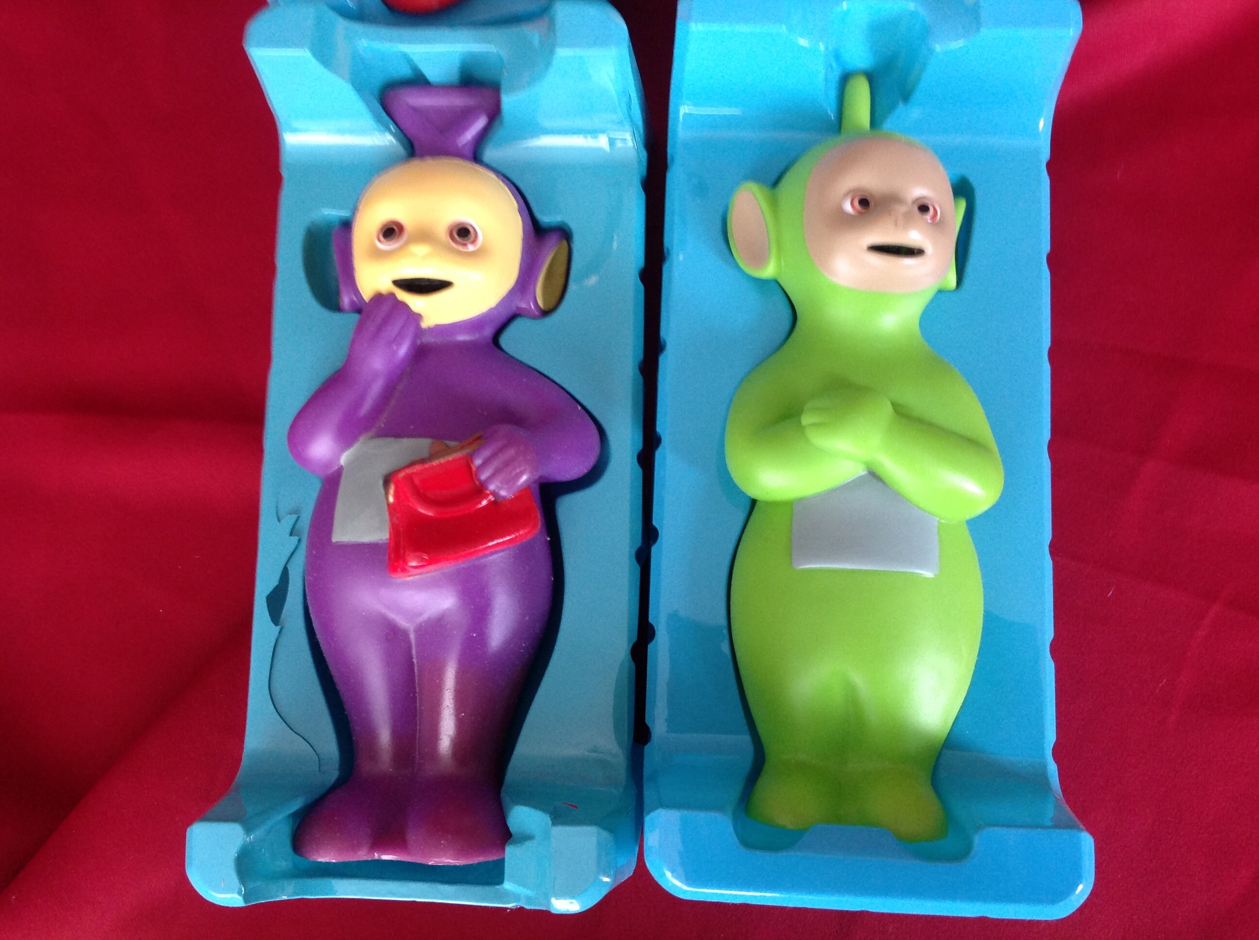Teletubbies Complete Set BOXED Vinyl Squeaky Figures 1996 All Four in ...