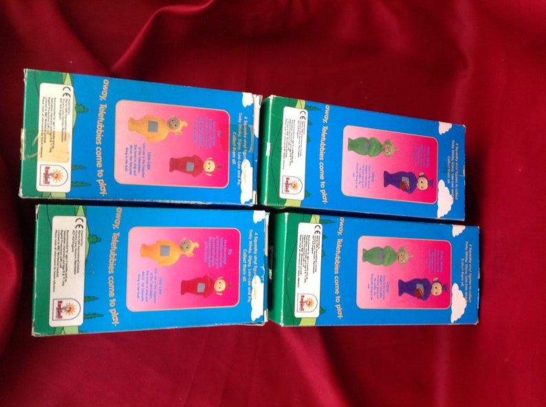 Teletubbies Complete Set BOXED Vinyl Squeaky Figures 1996 All - Etsy