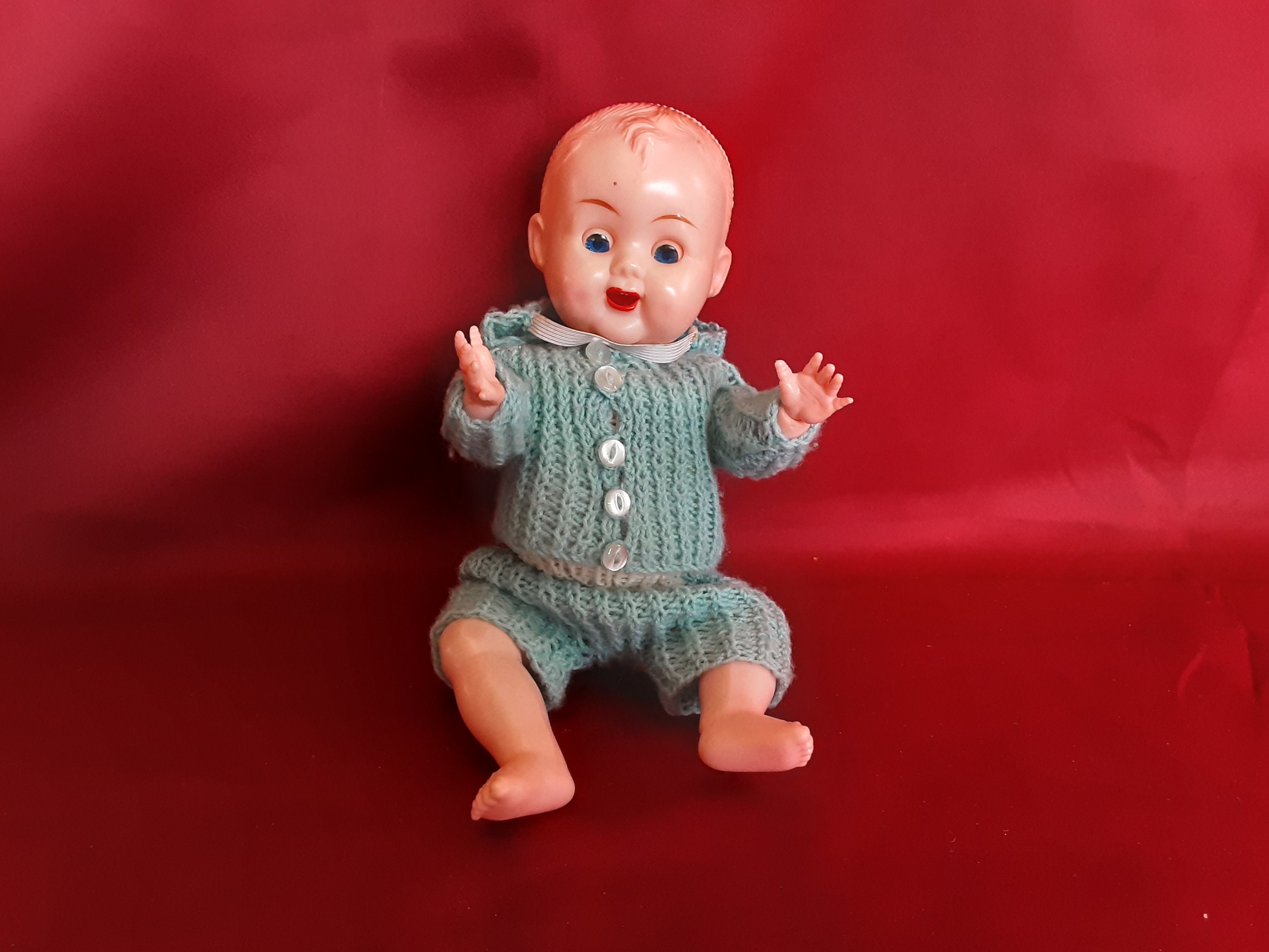 Kader 1960's Plastic 10 Doll Mama Working Voicebox Clacking Tongue ...