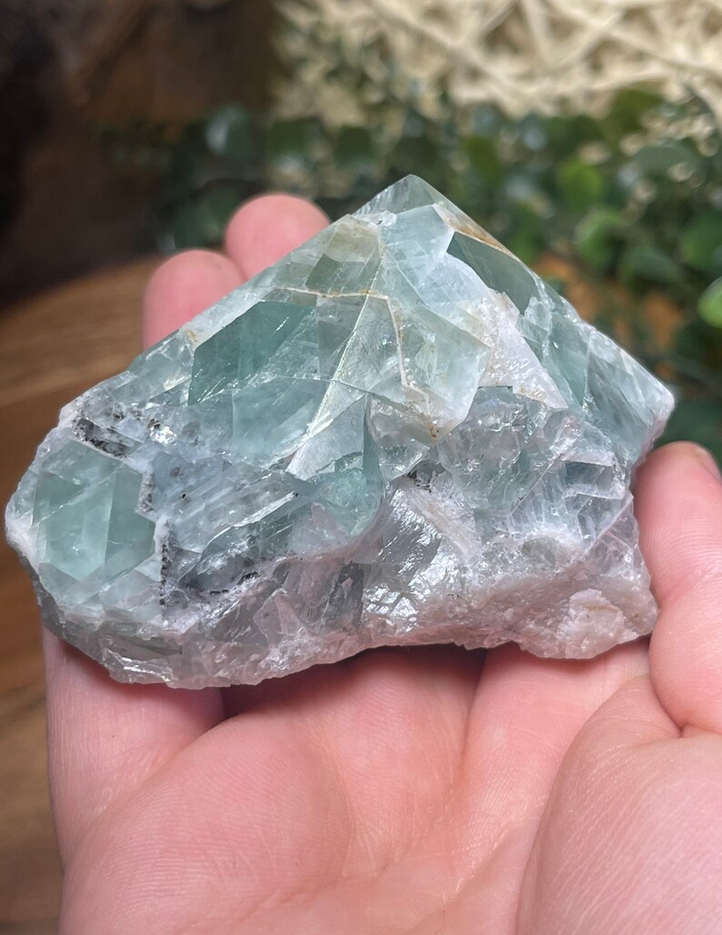Home Décor Fluorite Crystal Top Polished Point Home & Living etna.com.pe