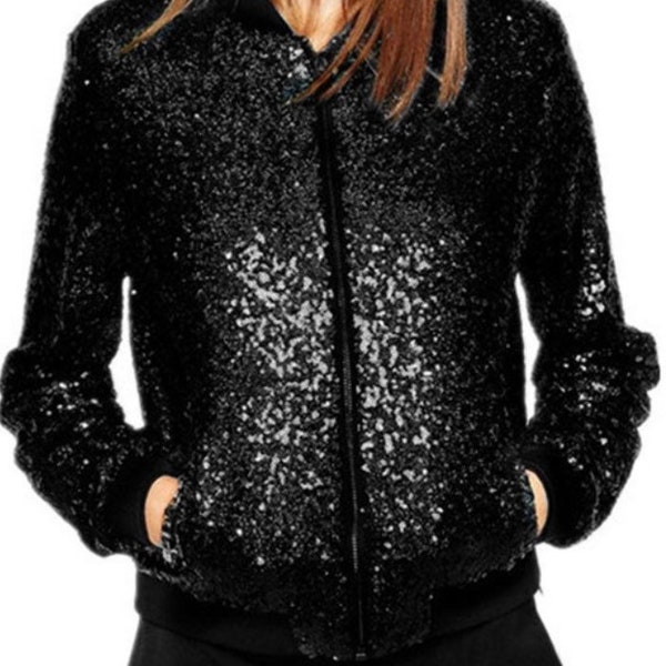 Sequin Jacket - Etsy