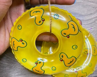 Inflatable Rubber Duck Earrings - Etsy
