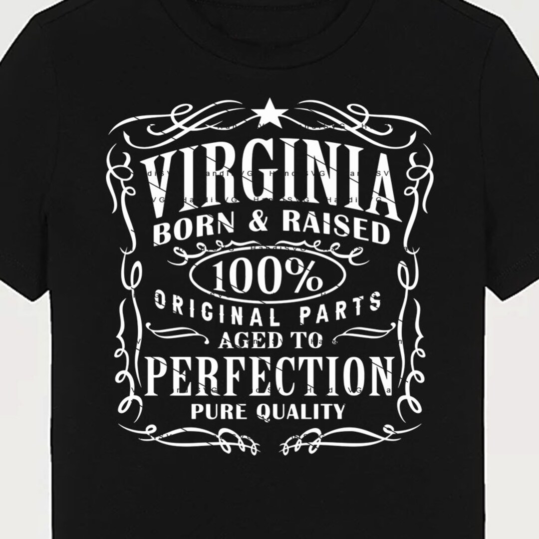 Virginia SVG PNG Vintage Virginia Home USA Aged to Perfection Virginia ...