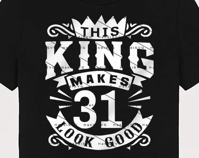 Number 31 Sticker Retro Rainbow Numbers 31st Birthday Decal Year Party ...