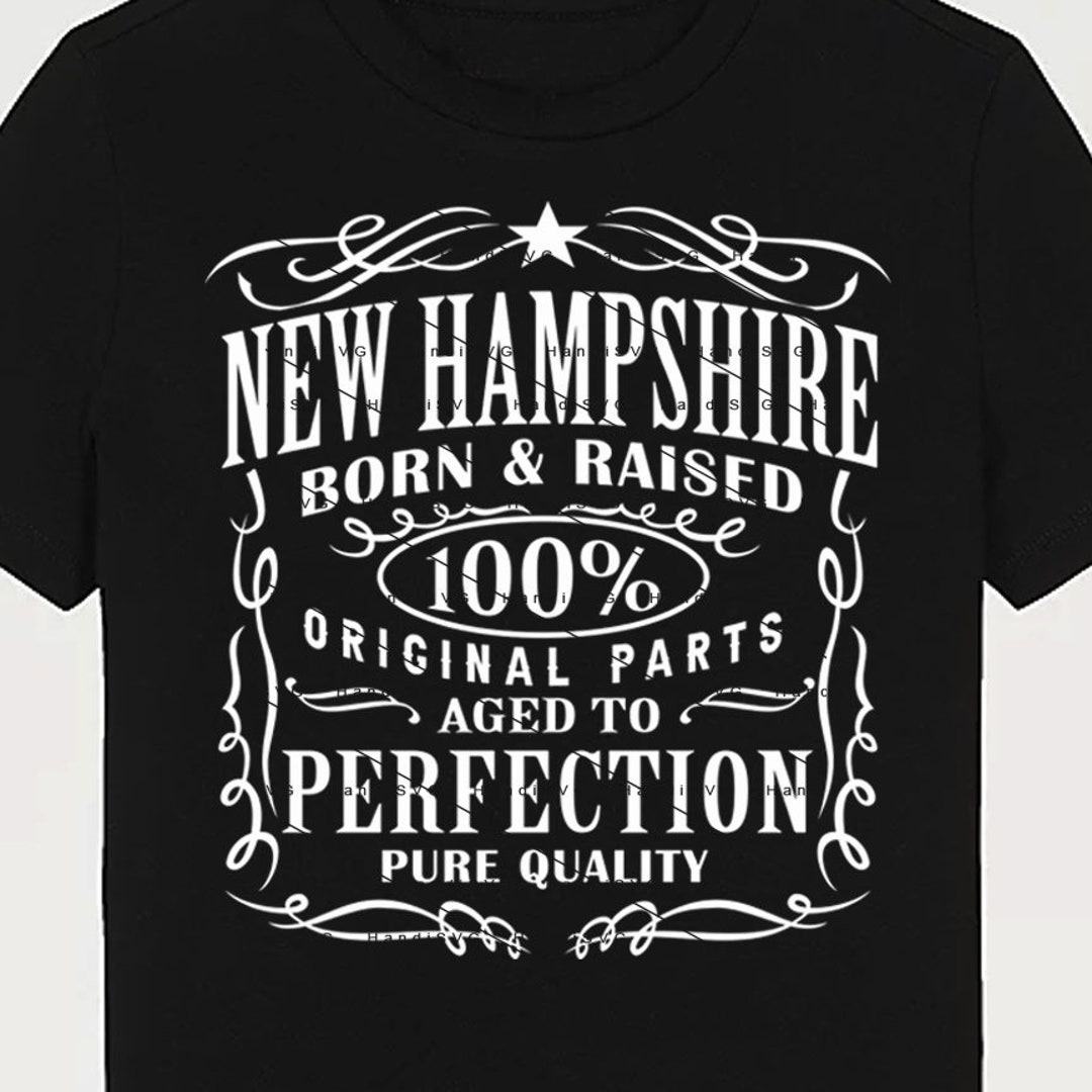 New Hampshire SVG PNG Vintage New Hampshire Home USA Aged to Perfection ...