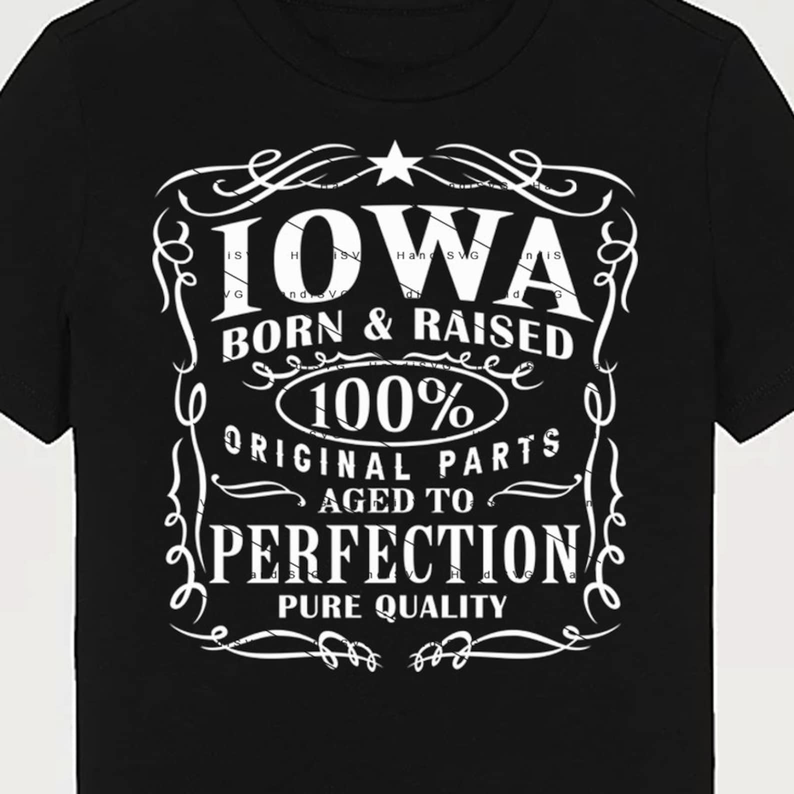 Iowa SVG PNG Vintage Iowa Home USA Aged to Perfection Iowa Cut File ...