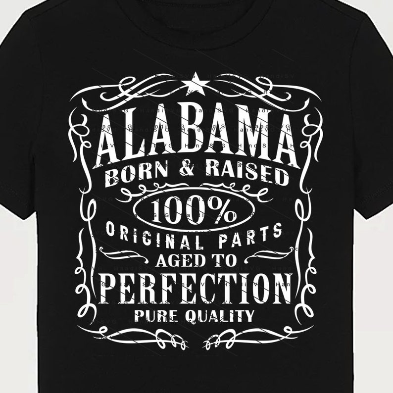 Alabama SVG PNG Vintage Alamaba Home USA Aged to Perfection Alabama Cut ...