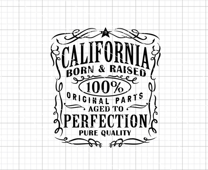 California SVG PNG Vintage California Home USA Aged to Perfection ...