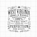 West Virginia SVG PNG Vintage West Virginia Home USA Aged to Perfection ...