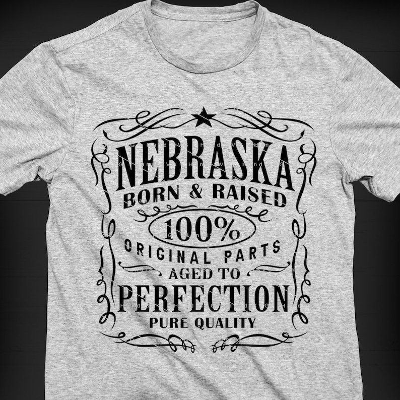 Nebraska SVG PNG Vintage Nebraska Home USA Aged to Perfection Nebraska ...