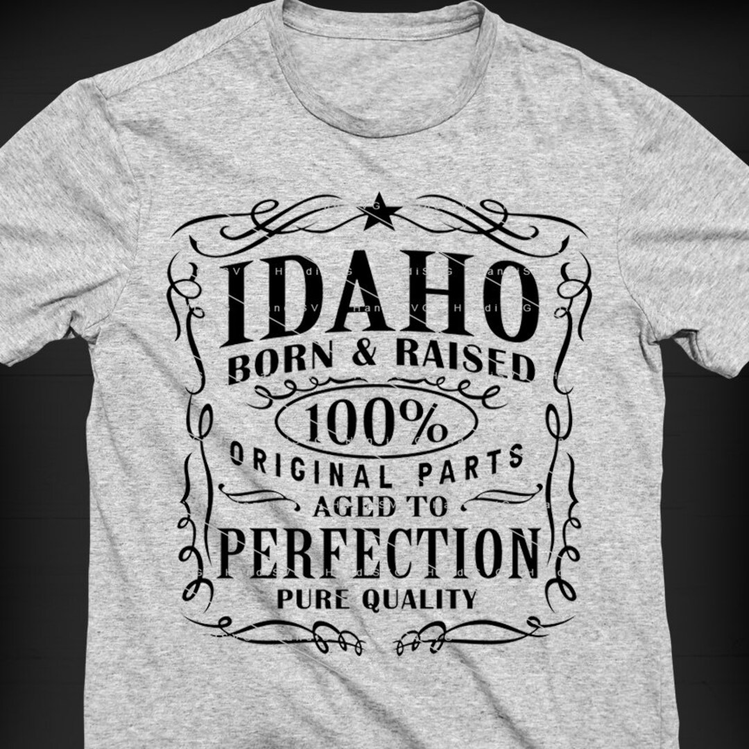 Idaho SVG PNG Vintage Idaho Home USA Aged to Perfection Idaho Cut File ...
