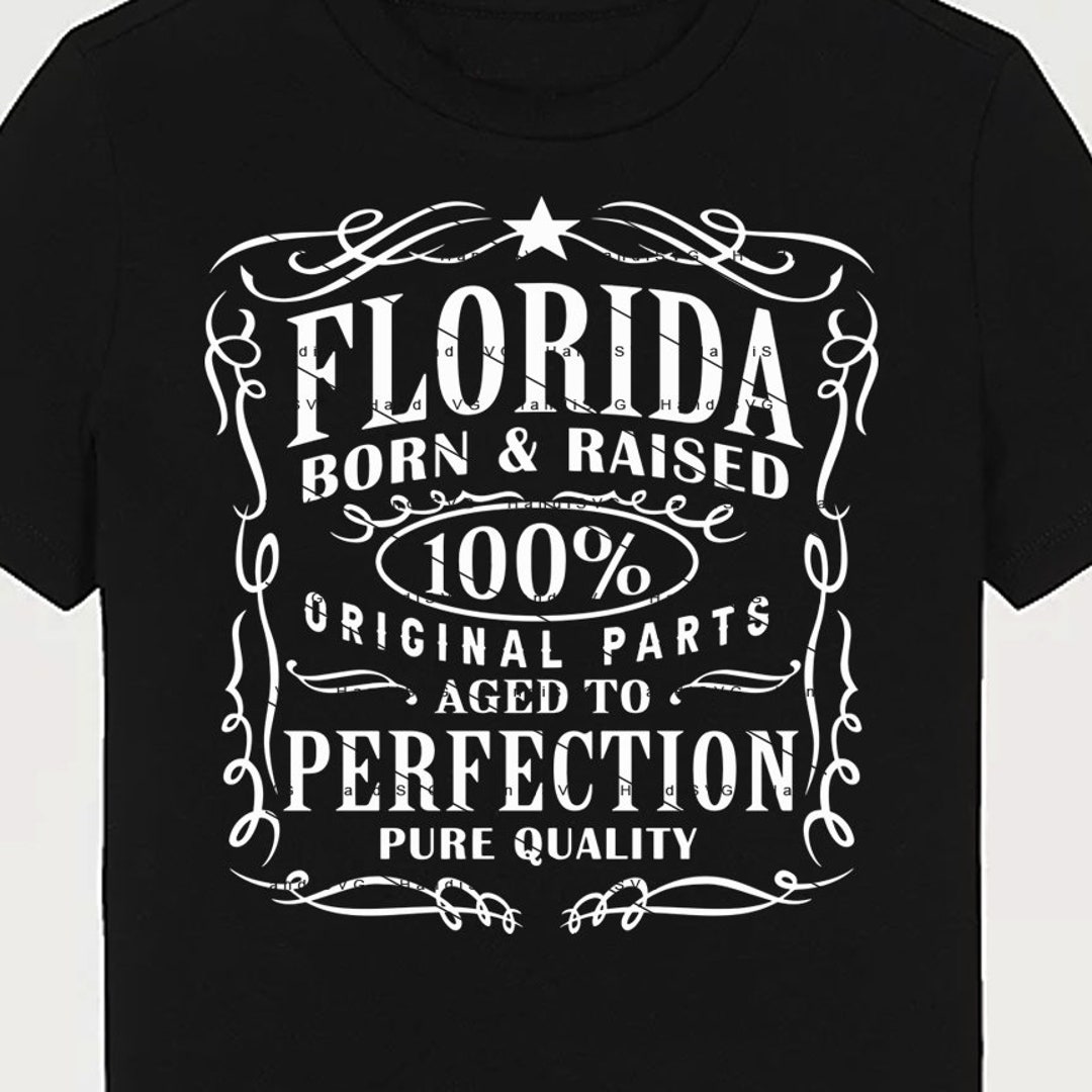 Florida SVG PNG Vintage Florida Home USA Aged to Perfection Florida Cut ...