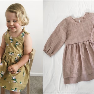 Sophie Dress PDF Sewing Pattern Sizes 6-9m 8yr - Etsy UK