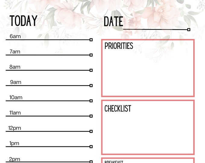 4 Week Menu Plan - Etsy Canada