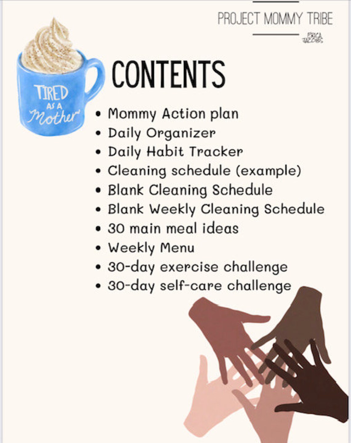 Project Mommy Binder (downloadable) - Etsy