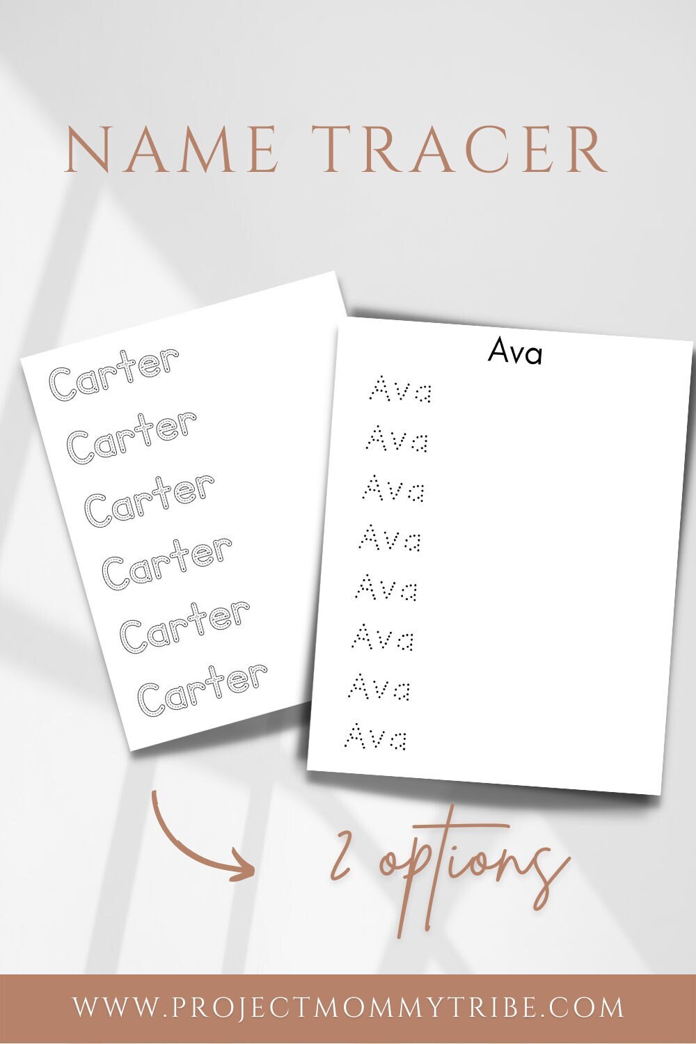 Name Tracers for Name Practice - Etsy