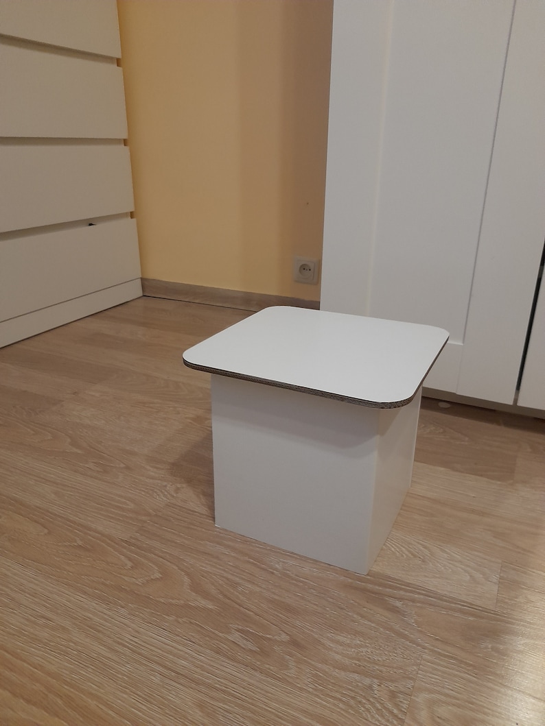 Cardboard Mini Bench, Mini Table, Tray for Plants, Foot Tray, Interior ...