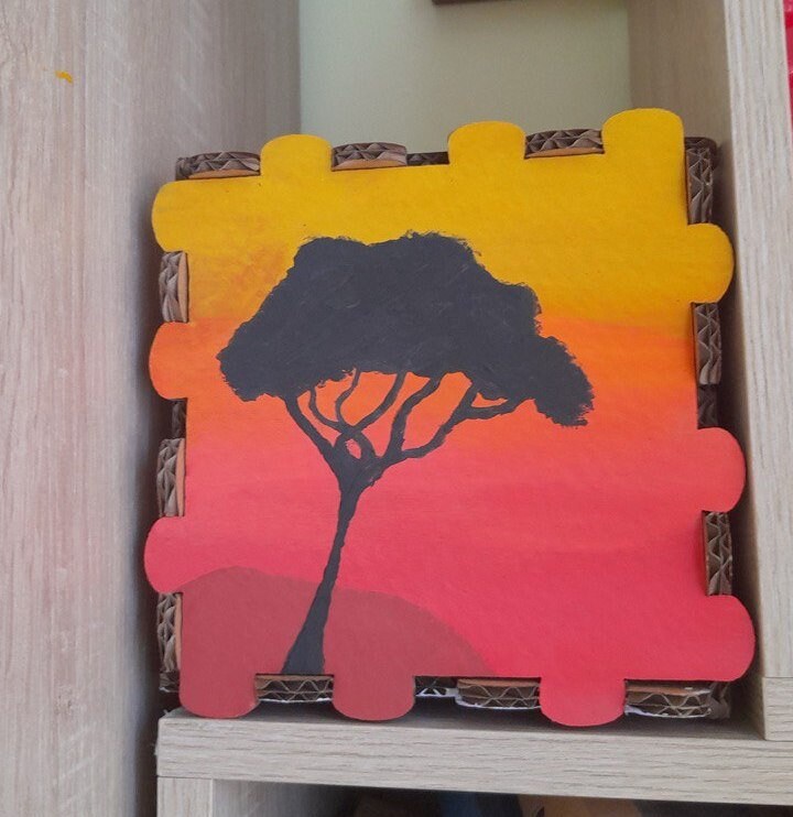 Folding Storage Box Made of Cardboard, DIY Project, Storage Space, Gift ...