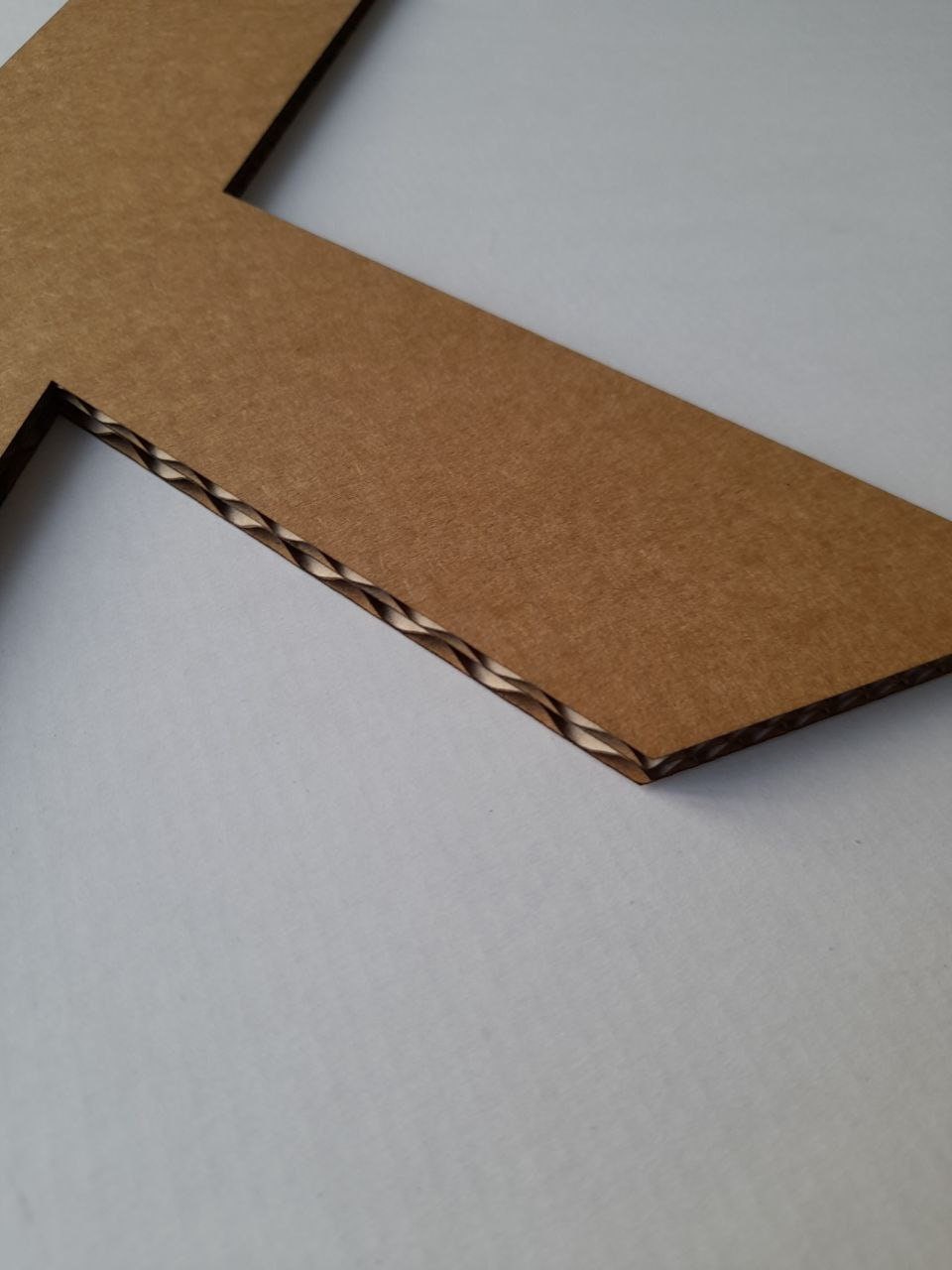 Cardboard Letters and Numbers. DIY Letters and Numbers. Different Sizes ...