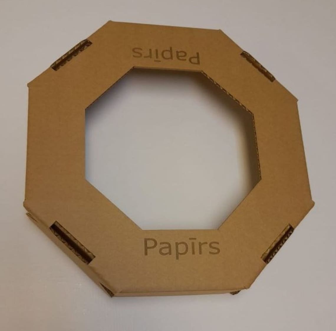 Cardboard Trash Can, Garbage Can for Waste Paper and Plastic Waste ...