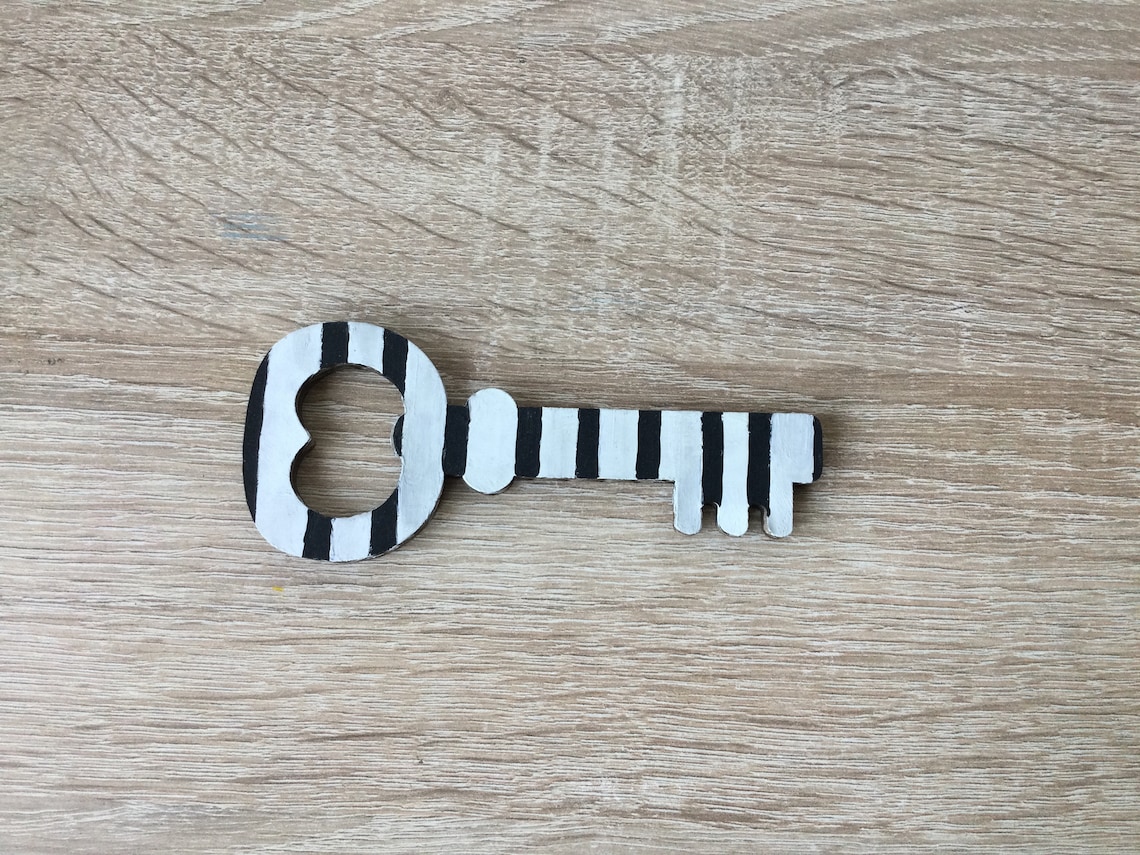 Keys Shapes Cardboard Cutout. Christmas Tree, Home and Party Decor ...