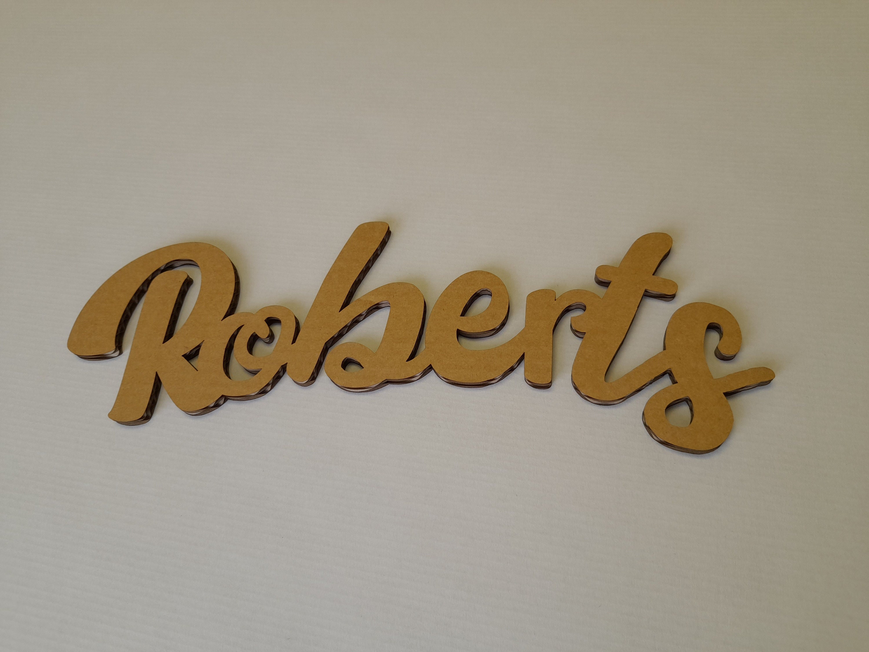 Custom Word or Name Cardboard Cutout, Wall Decor, Home Decor, Wall Art ...