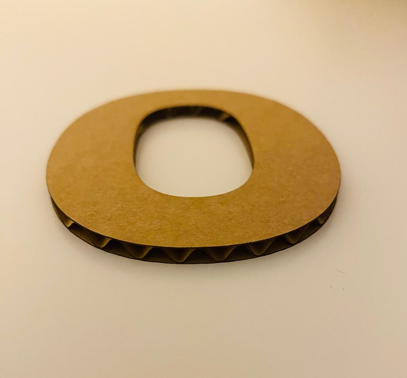 Thin Cardboard Letters and Numbers. DIY Letters and Numbers. Different ...