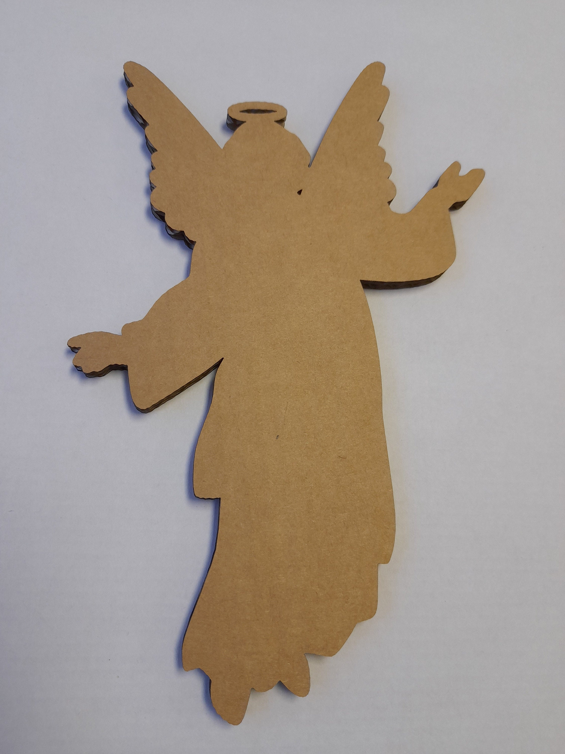 Angels Shapes - Cardboard Cutouts. Christmas Tree, Home and Party Decor ...
