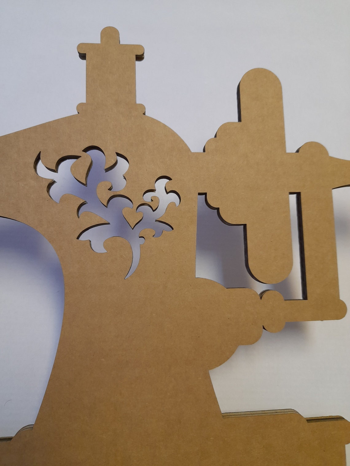 Sewing Machine Shape - Cardboard Cutout. Christmas Tree, Home and Party ...