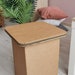 Cardboard Stools. Set of 4. Temporary, Camps Furniture. Camping Stools ...