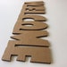 WELCOME - Cardboard Cutout, Wall Decor, Home Decor, Wall Art, Party ...