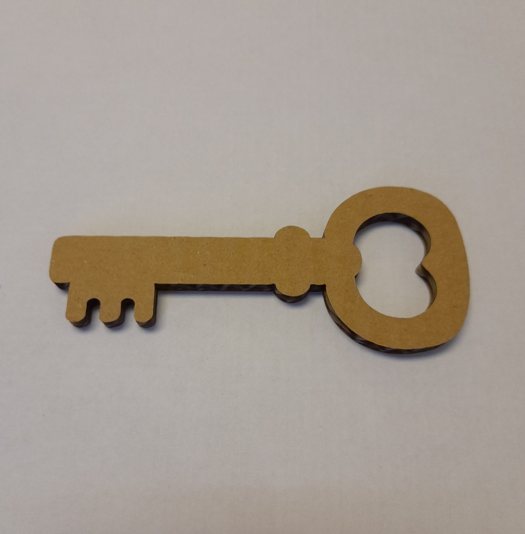 Keys Shapes - Cardboard Cutout. Christmas Tree, Home and Party Decor ...