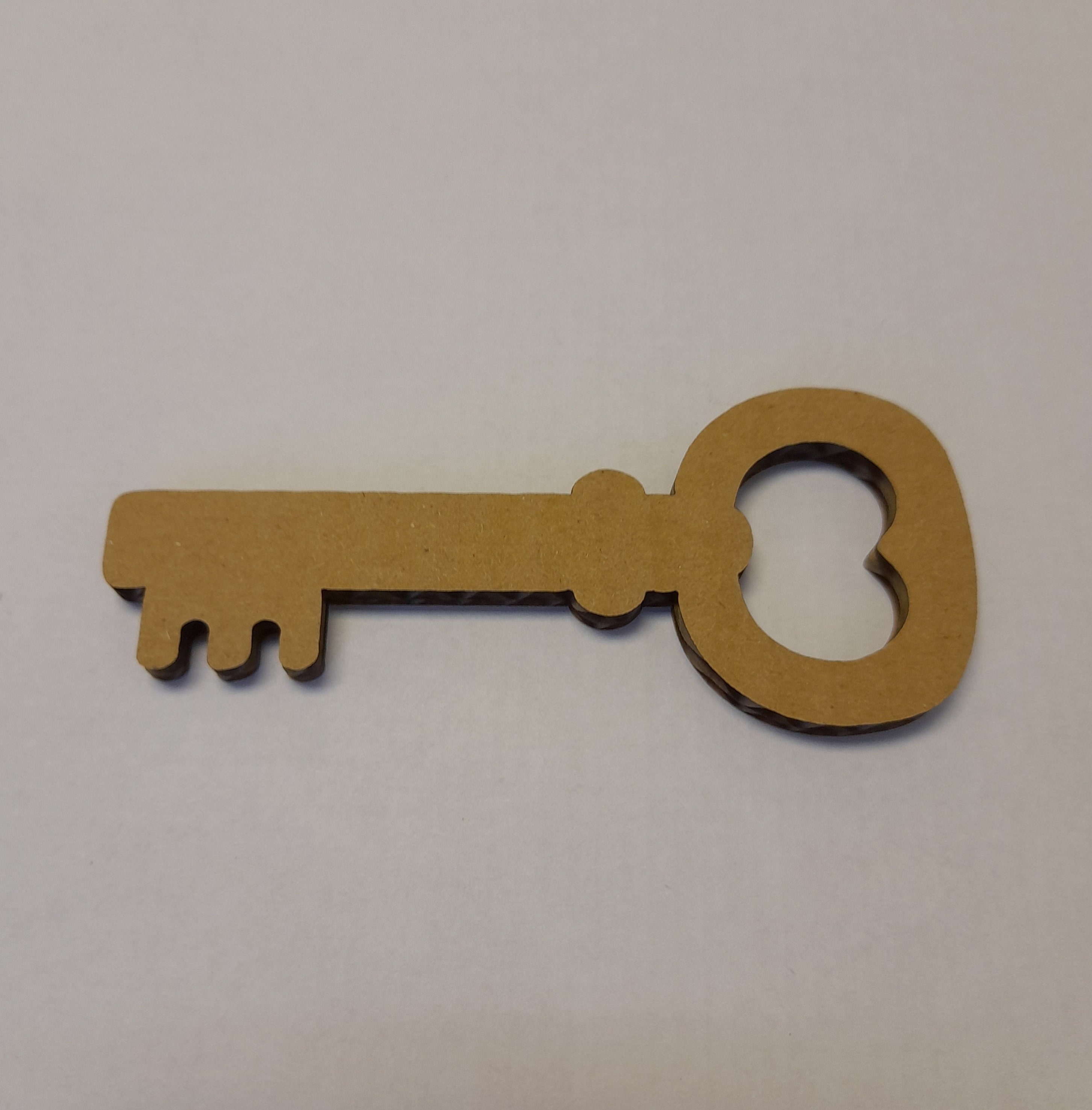 Keys Shapes - Cardboard Cutout. Christmas Tree, Home and Party Decor ...