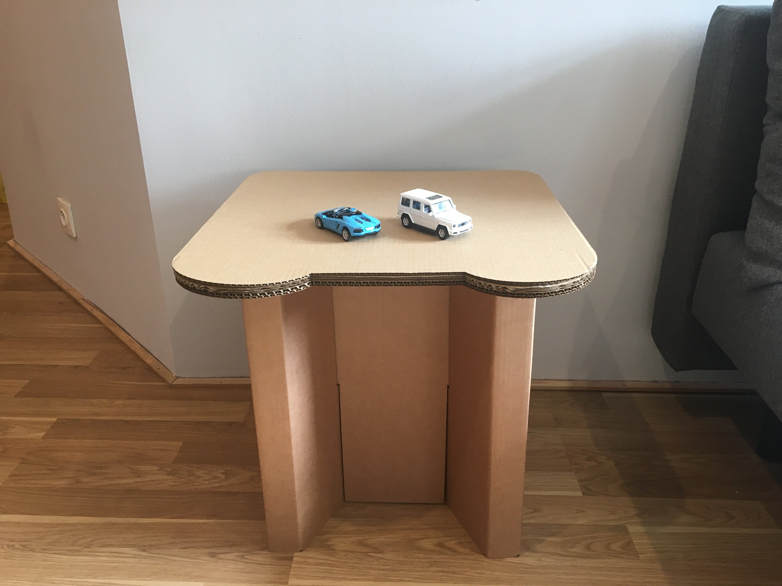 Kids Activity Table, Cardboard Table, Eco Furniture, Biodegradable ...