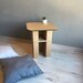 Cardboard Bedside Table. for Camps, Summer Houses, Temporary Furniture ...