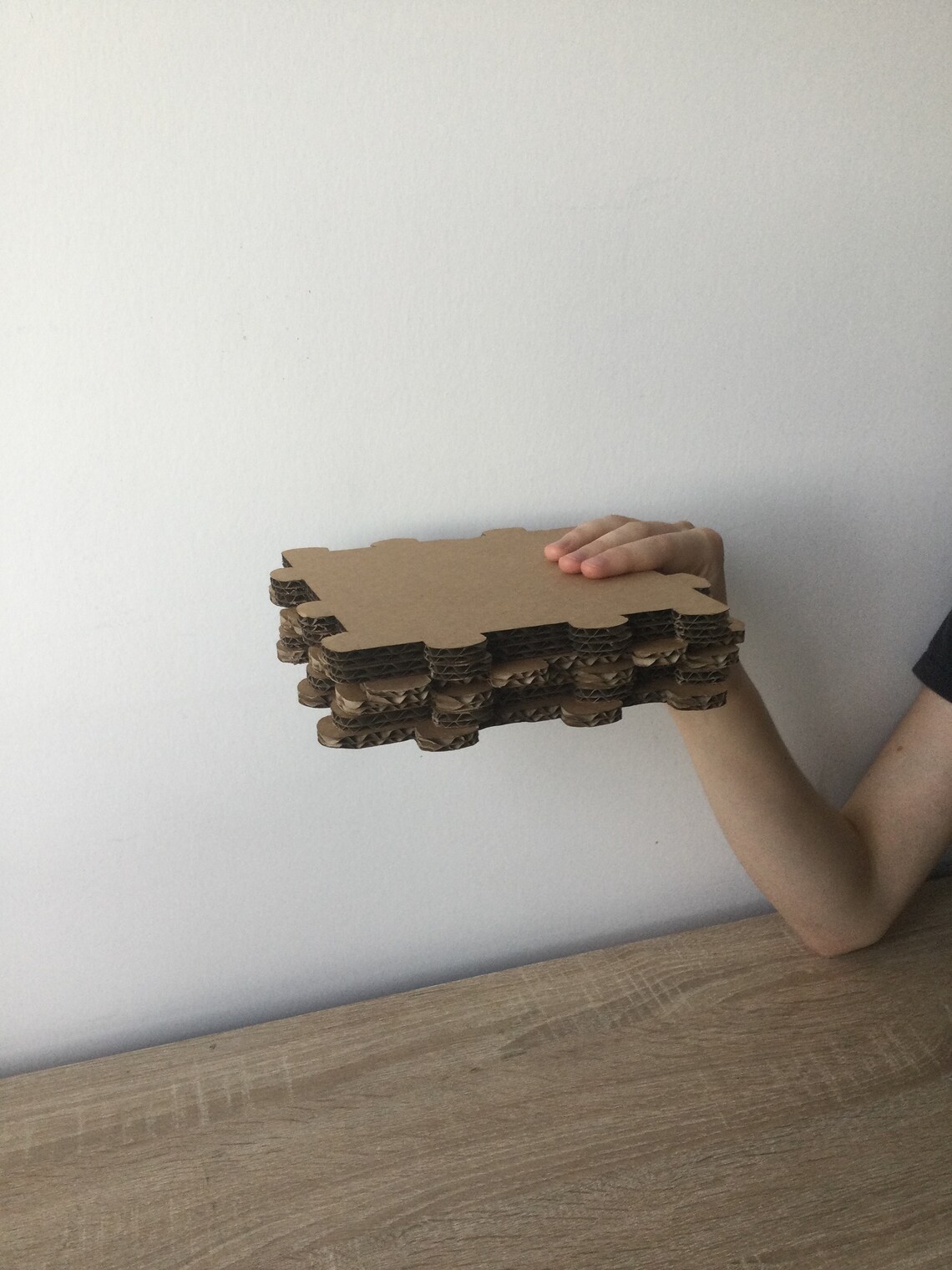 Folding Storage Box Made of Cardboard, DIY Project, Storage Space, Gift ...